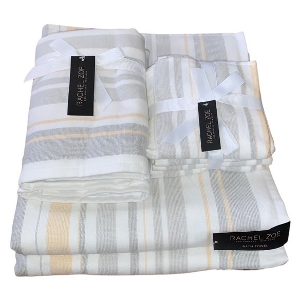 Rachel Zoe | Bath | Rachel Zoe 0 Cotton Diego Towel Set 8piece Bath ...